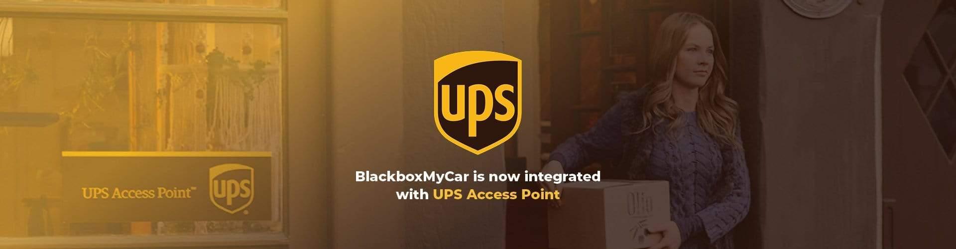UPS Access Point integration | BlackboxMyCar